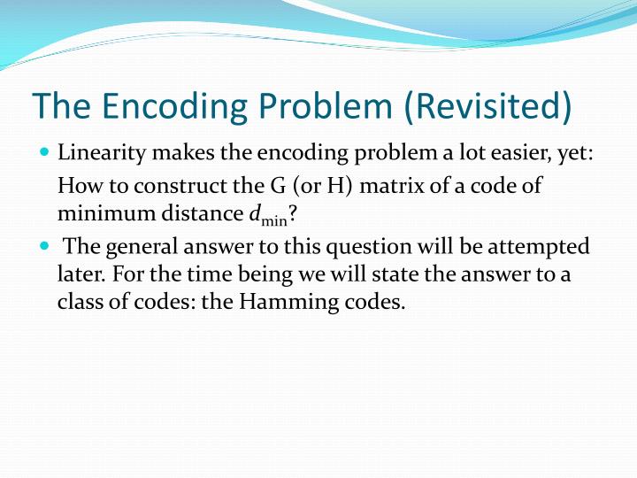 PPT - Linear Block Codes PowerPoint Presentation - ID:583570