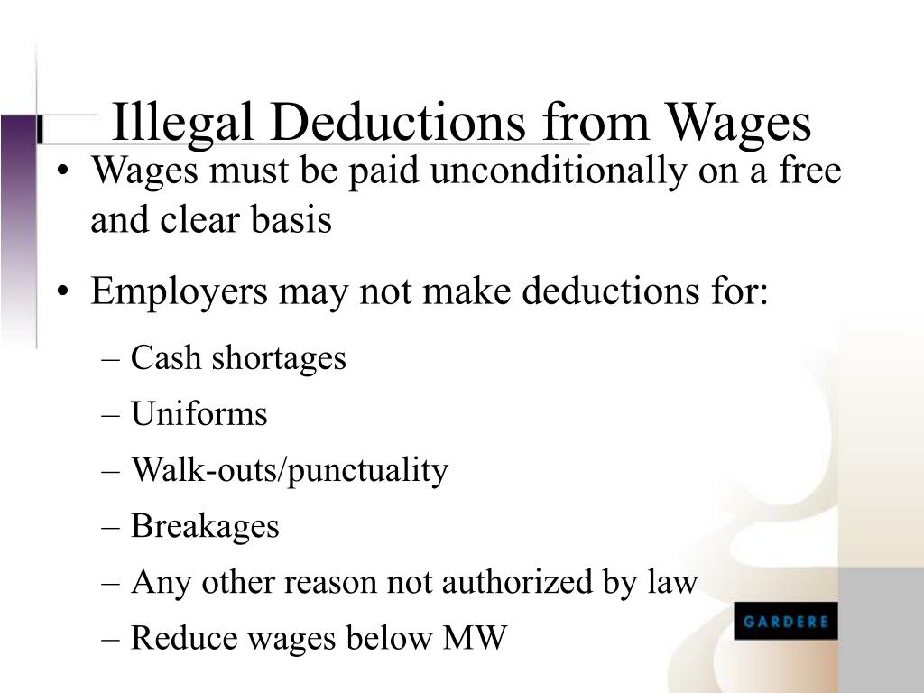 PPT - The Fair Labor Standards Act: Old Law, Brand New Regulations ...
