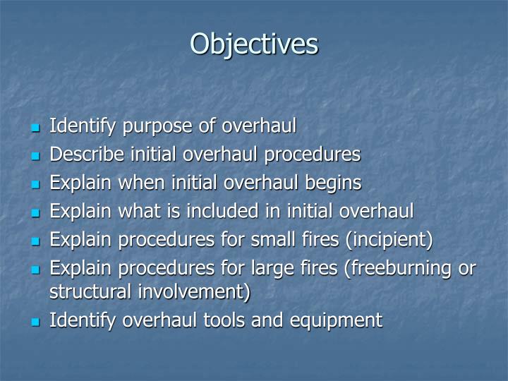 PPT - Overhaul Operations PowerPoint Presentation - ID:584774