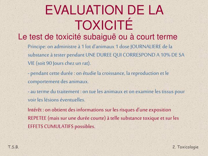 PPT - Toxicologie alimentaire PowerPoint Presentation - ID:585011