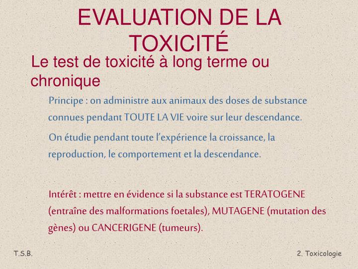 PPT - Toxicologie alimentaire PowerPoint Presentation - ID:585011