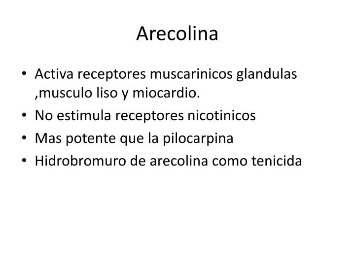 PPT - Farmacologia del sistema nervioso autonomo PowerPoint ...
