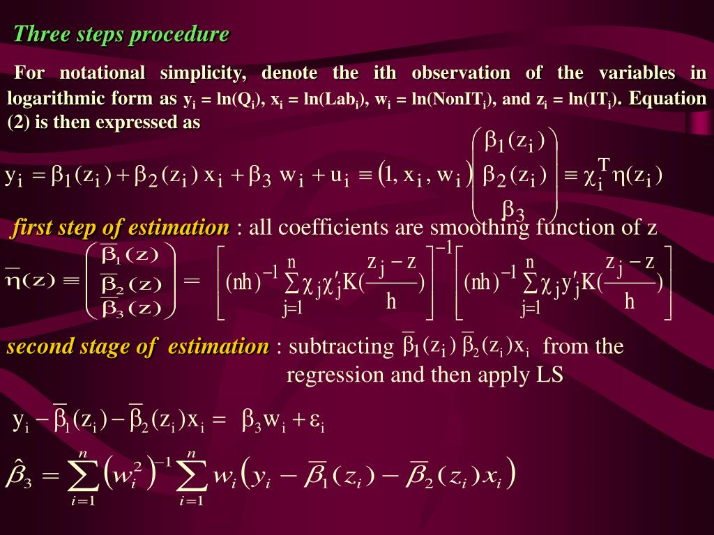 Ppt It Productivity And Productivity Paradox A Semiparametric Smooth