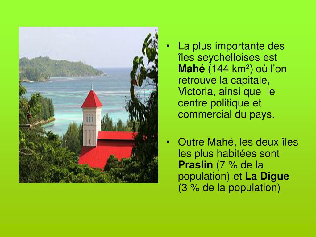 PPT - Francophonie - les Seychelles Justyna Rejba 2006/07 PowerPoint ...