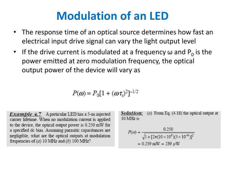 PPT - Light Sources for Optical Communications PowerPoint Presentation ...