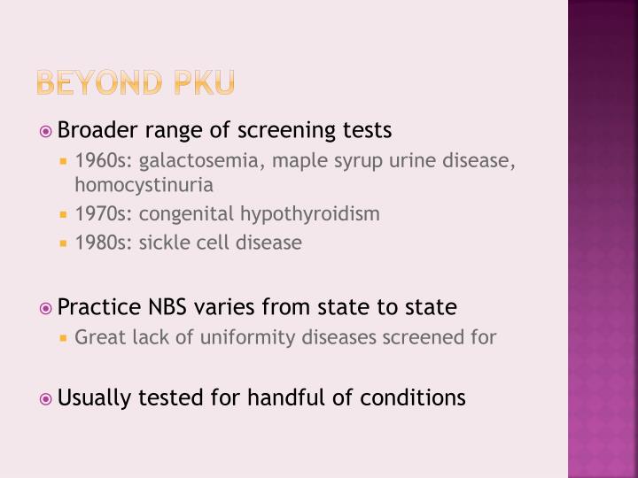 PPT - Genetic testing and screening: newborn Screening and prenatal ...
