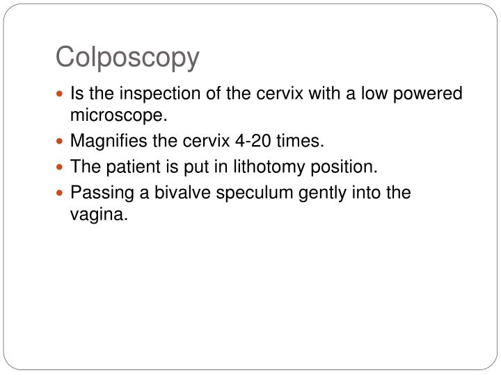 PPT - Benign and premalignant disease of the cervix PowerPoint ...