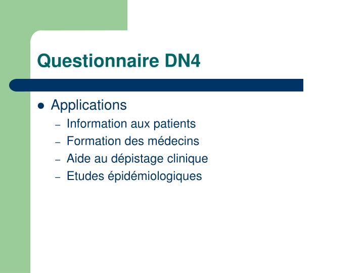 PPT - Actualités sur les douleurs neuropathiques PowerPoint ...