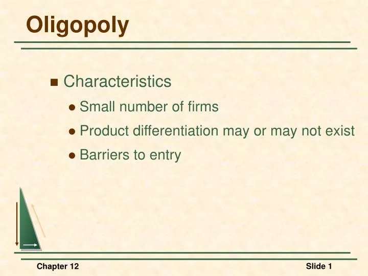 PPT - Oligopoly PowerPoint Presentation, free download - ID:591828