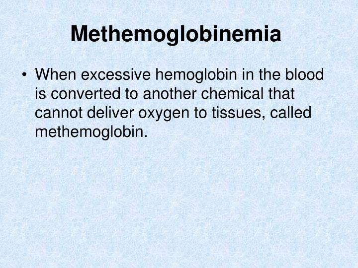 PPT - Methemoglobinemia PowerPoint Presentation - ID:592367