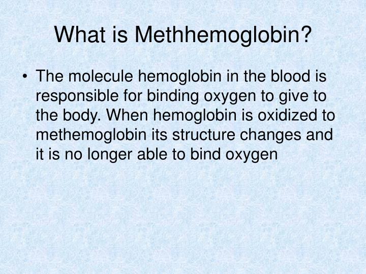 PPT - Methemoglobinemia PowerPoint Presentation - ID:592367