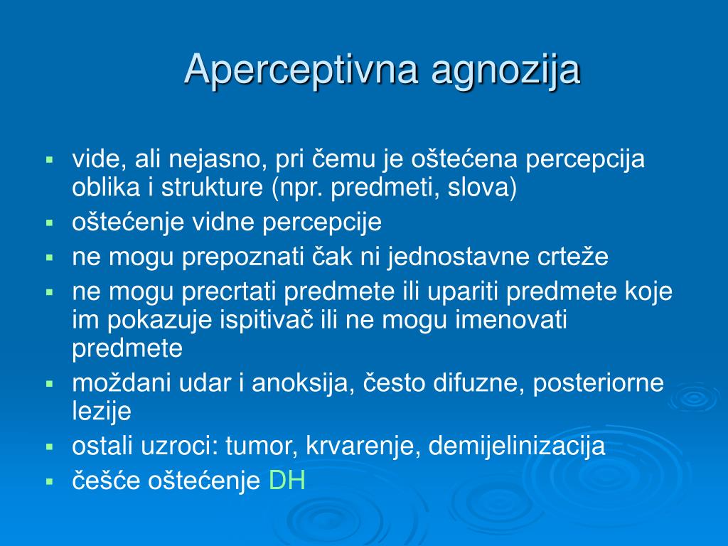 PPT - Percepcija i perceptivni deficiti PowerPoint Presentation, free ...