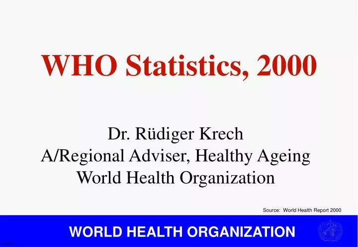 PPT - WHO Statistics, 2000 PowerPoint Presentation, free download - ID ...