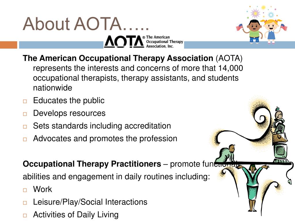 PPT - American Occupational Therapy Association Arizona Department of ...
