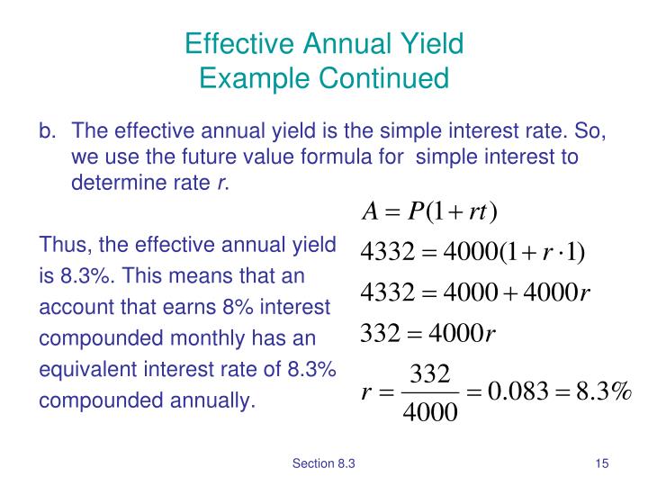 PPT - Section 8.3 Compound Interest PowerPoint Presentation - ID:594423