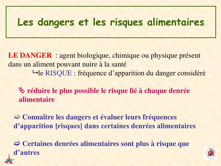 PPT - Les risques liés à certaines denrées alimentaires PowerPoint ...