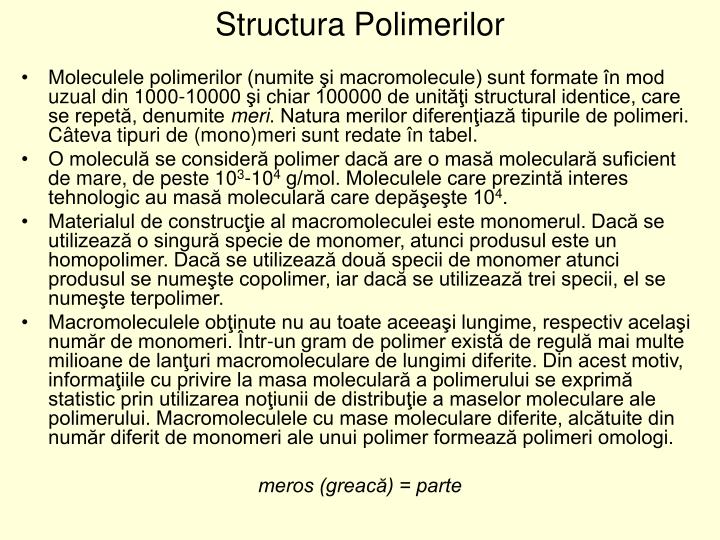 PPT - Materiale Plastice PowerPoint Presentation - ID:595132