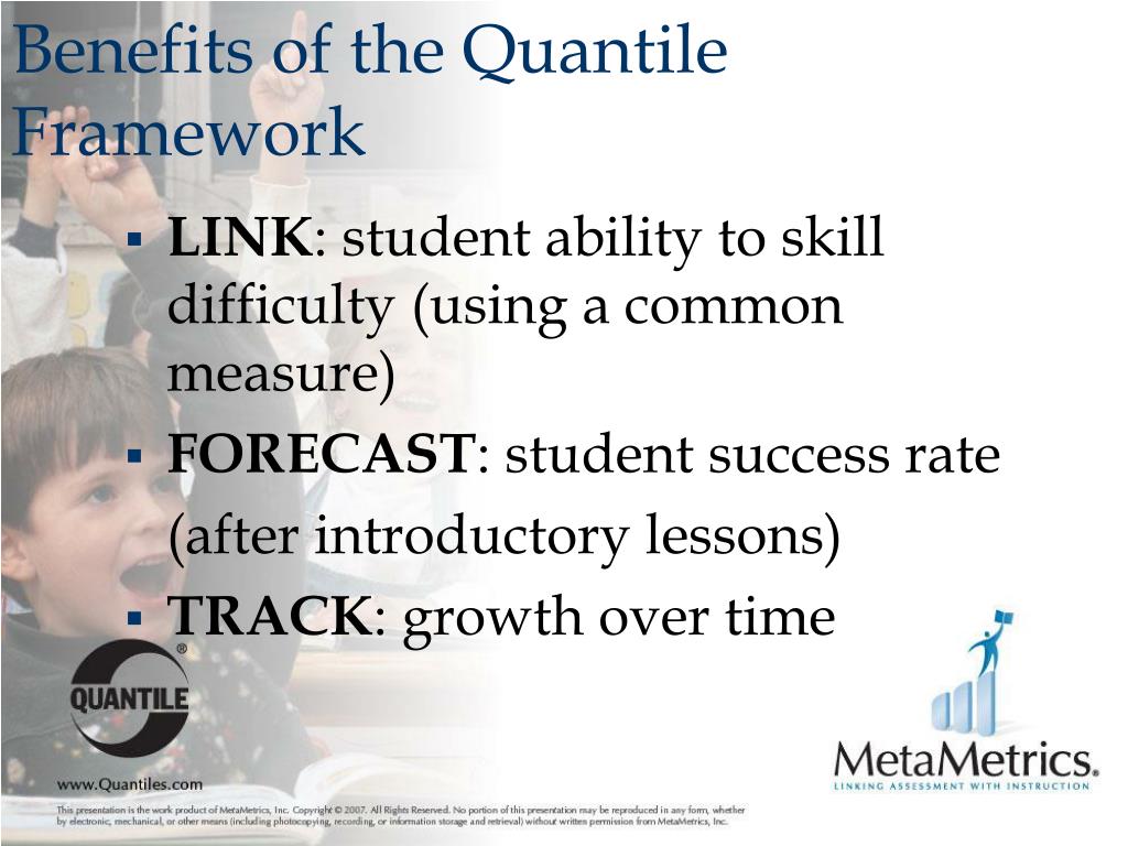 Ppt The Quantile Framework ® For Mathematics And West Virginia