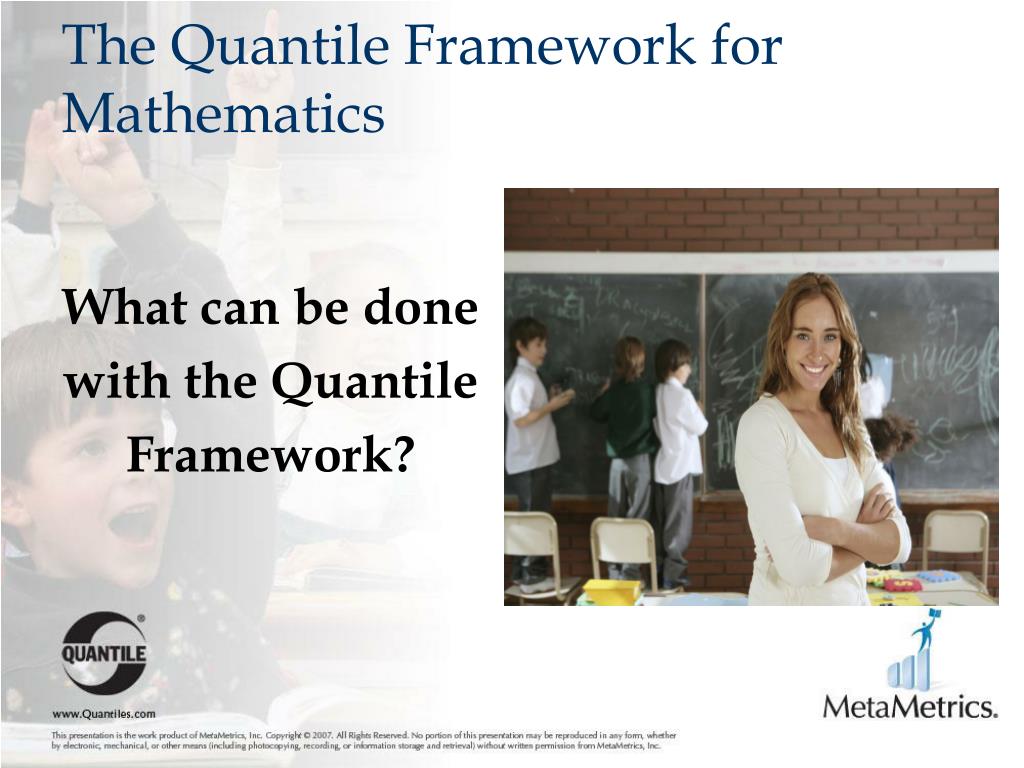 Ppt The Quantile Framework ® For Mathematics And West Virginia