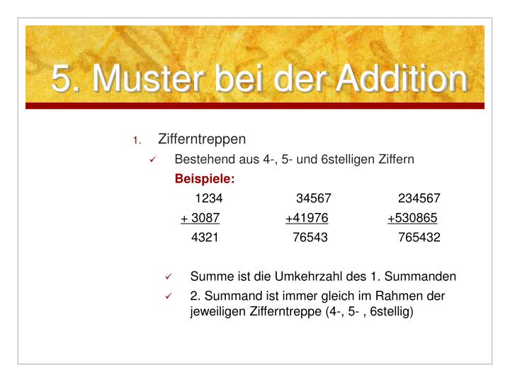 PPT - Mit Zahlen spielen PowerPoint Presentation - ID:596389