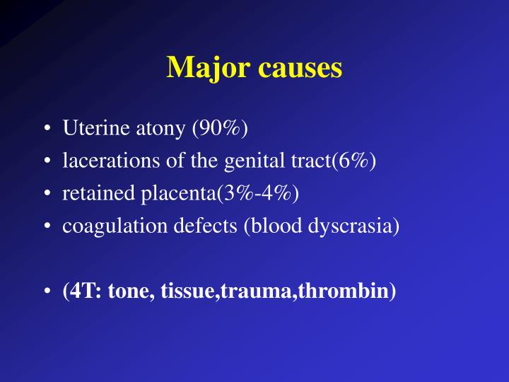 PPT - Postpartum Hemorrhage(PPH) PowerPoint Presentation - ID:596619