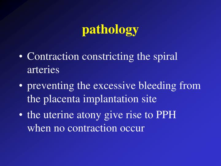 PPT - Postpartum Hemorrhage(PPH) PowerPoint Presentation - ID:596619