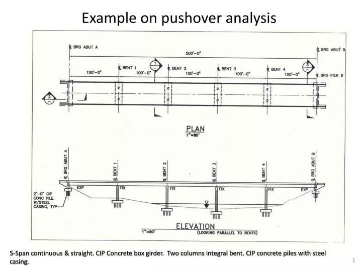 PPT - Example on pushover analysis PowerPoint Presentation, free ...
