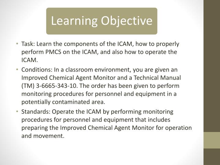 PPT - Improved Chemical Agent Monitor PowerPoint Presentation - ID:597361