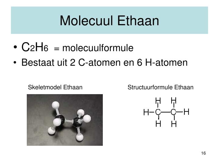 PPT - Hoofdstuk 1 Moleculaire stoffen THEORIE Niet metaal—Niet metaal ...