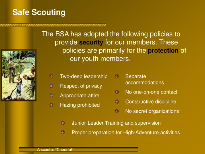 PPT - What is Boy Scouting “A Game with a Purpose”……Lord Baden Powell ...