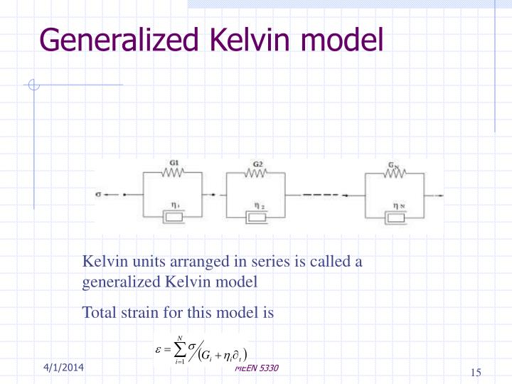 PPT - Viscoelasticity PowerPoint Presentation - ID:599246
