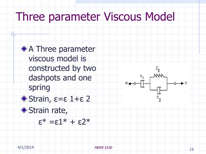 PPT - Viscoelasticity PowerPoint Presentation - ID:599246