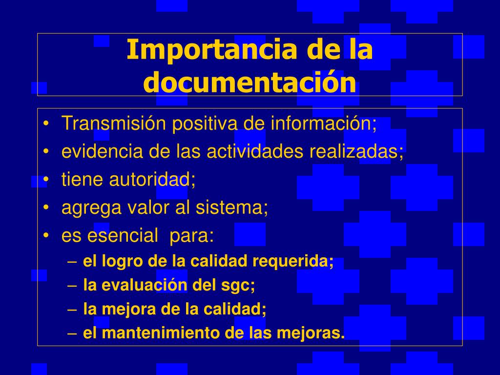 PPT - Elaboración de documentos conforme al Informe Técnico TR 10013: ...