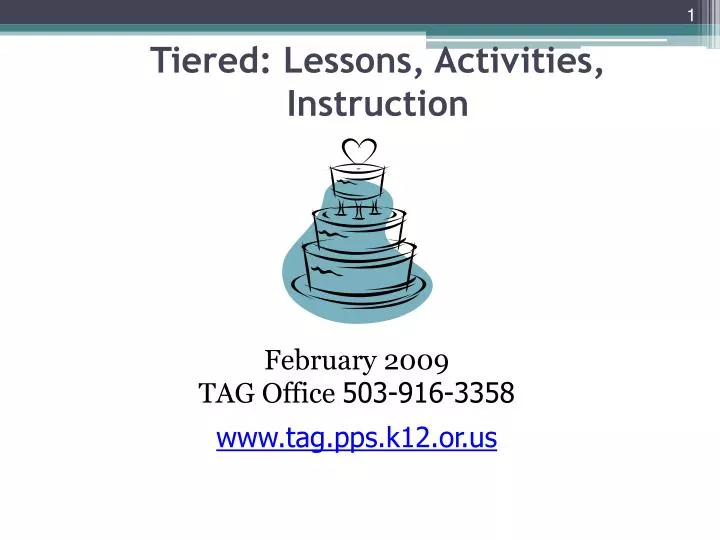 PPT - Tiered: Lessons, Activities, Instruction PowerPoint Presentation ...