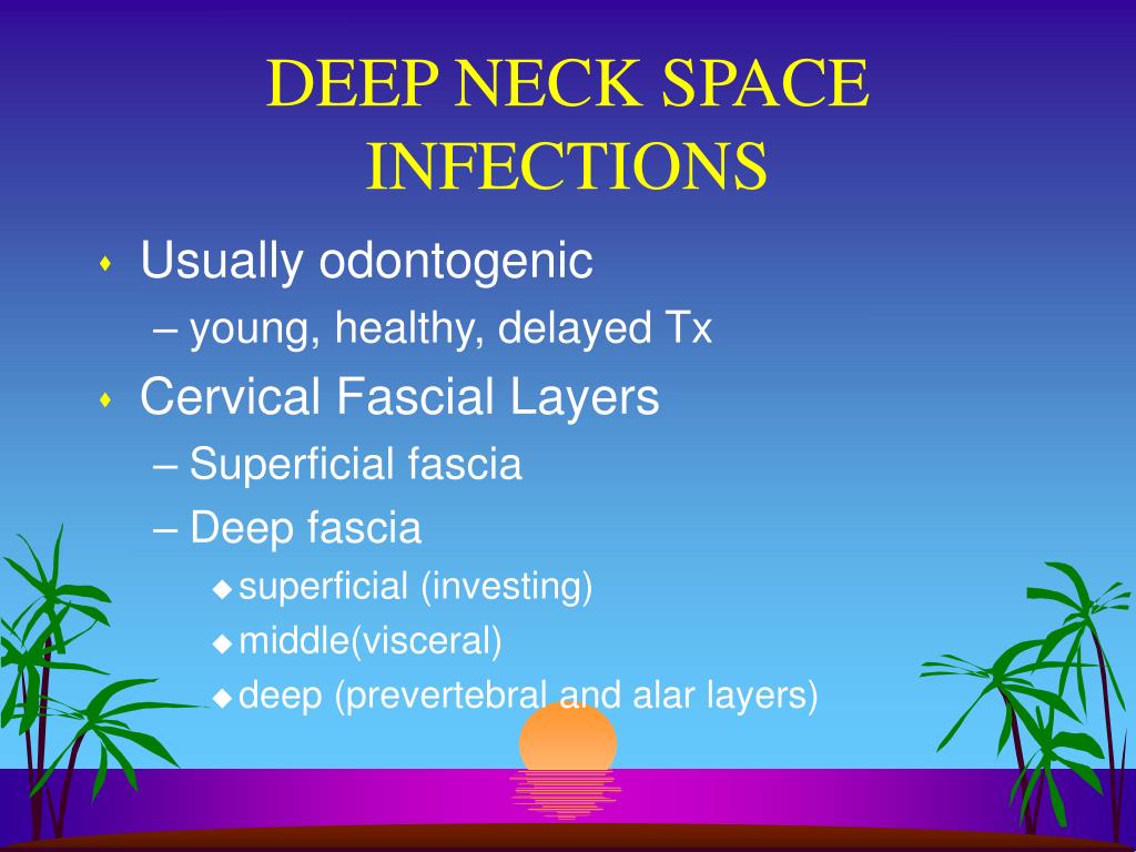 PPT - Deep Neck Space Abscesses and Life-Threatening Infections of the ...