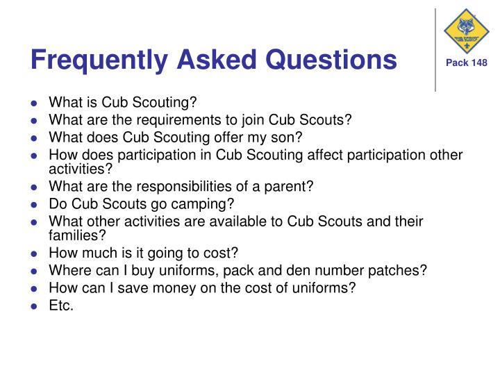 PPT - Cub Scout Recruitment and Retention PowerPoint Presentation - ID ...