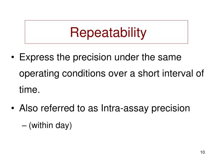 PPT - Exercise 7: Accuracy and precision PowerPoint Presentation - ID ...