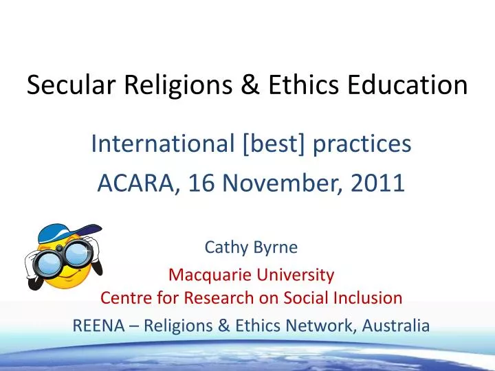 PPT - Secular Religions & Ethics Education PowerPoint Presentation - ID ...
