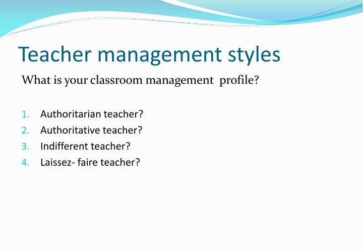 PPT - EFFECTIVE CLASSROOM MANAGEMENT PowerPoint Presentation - ID:603968