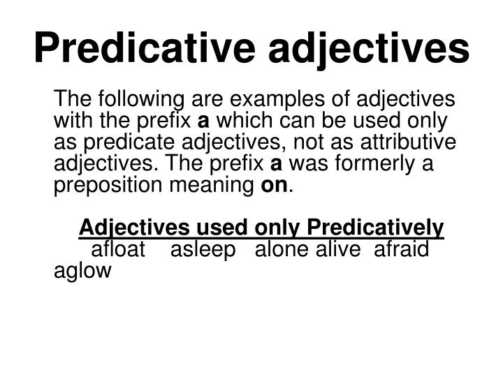 PPT - Adjectives in English Definition of adjective? PowerPoint ...