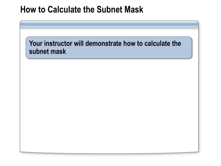 PPT - Module 2: Assigning IP Addresses in a Multiple Subnet Network ...