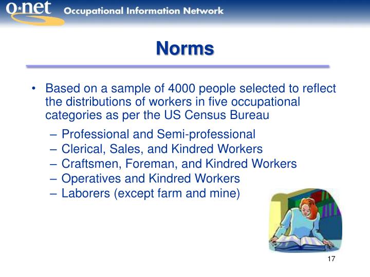 PPT - How to Interpret the O*NET Ability Profiler Results PowerPoint ...
