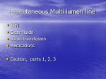 PPT - Central venous catheters PowerPoint Presentation - ID:605736