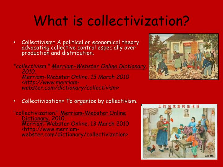 PPT - Mao: Collectivisation and agricultural policies PowerPoint ...