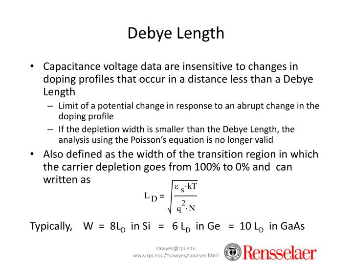PPT - ECSE-6230 Semiconductor Devices and Models I Lecture 8 PowerPoint ...
