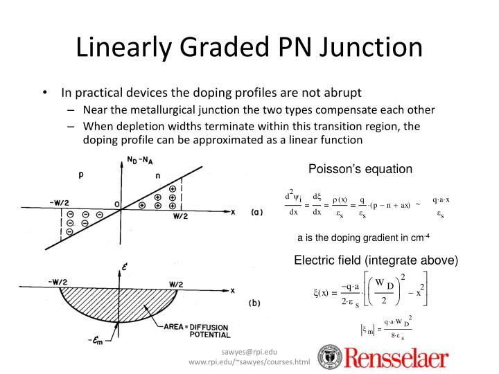 PPT - ECSE-6230 Semiconductor Devices and Models I Lecture 8 PowerPoint ...