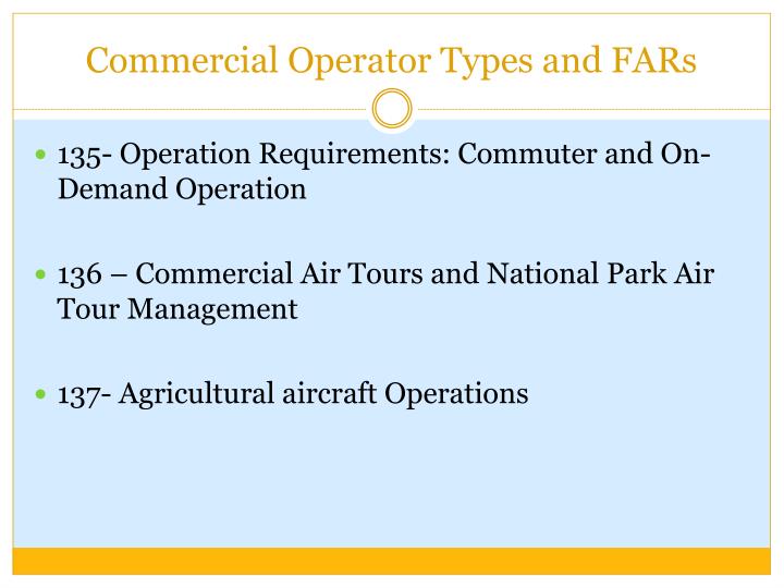 PPT - Pilot Certificates, Regulations, Commercial Pilot Privileges ...