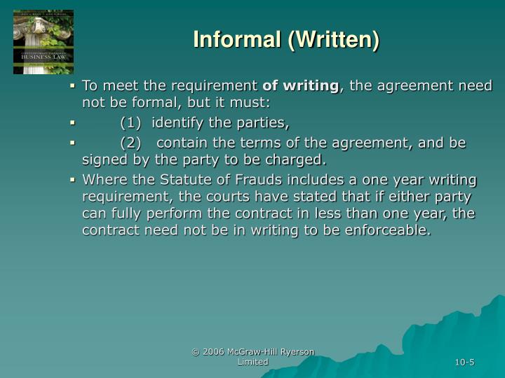 PPT - Part 3 – The Law of Contract PowerPoint Presentation - ID:607574