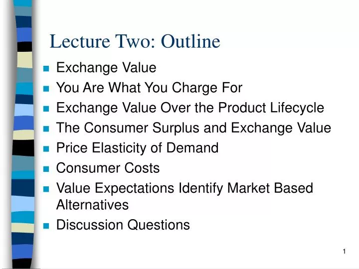 PPT - Lecture Two: Outline PowerPoint Presentation, free download - ID ...