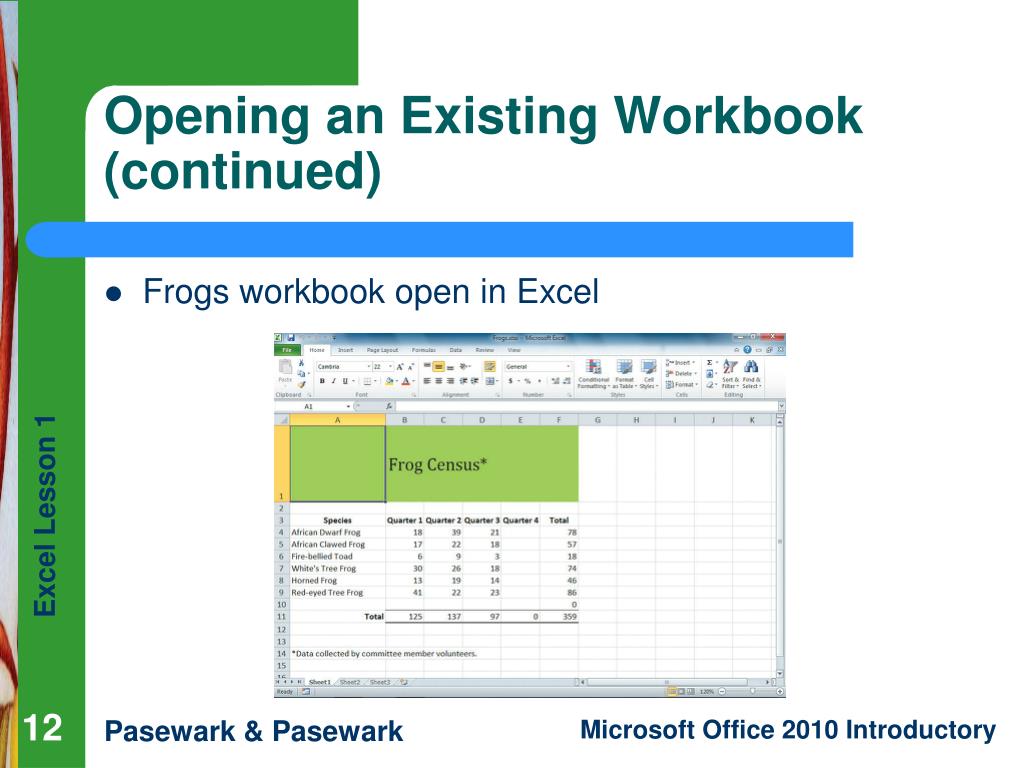 PPT - Excel Lesson 1 Microsoft Excel Basics PowerPoint Presentation ... PPT - Excel Lesson 1 Microsoft Excel Basics PowerPoint Presentation ...